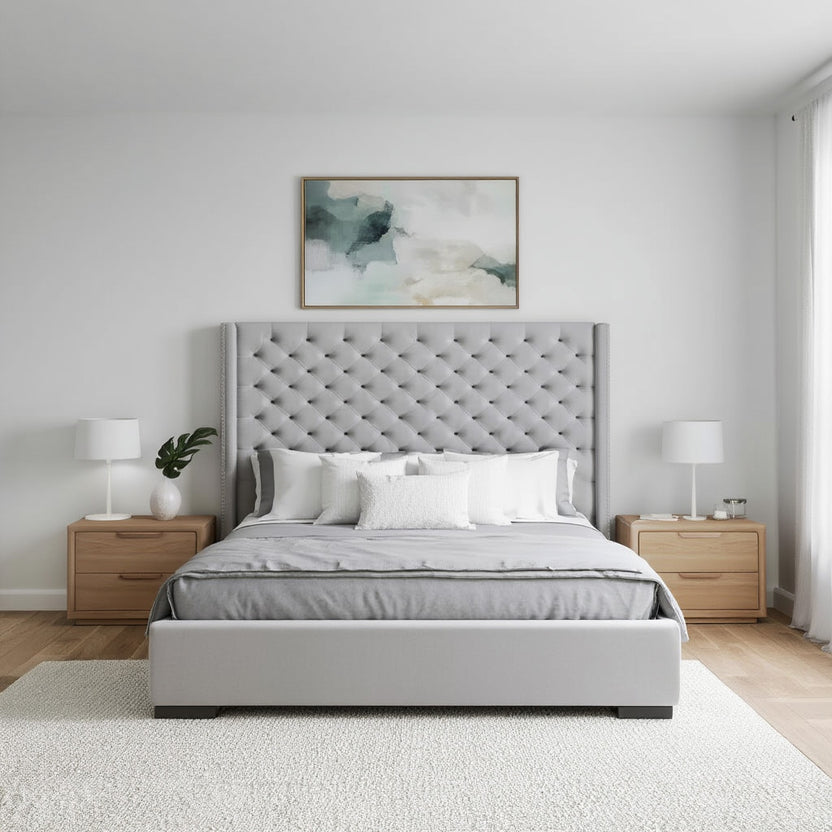 Victoria Wing Chesterfield Bed – AQ Beds